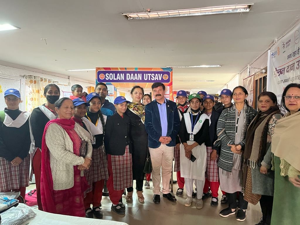 solan news: rotary club, donation festival, dc office solan | सोलन में ...