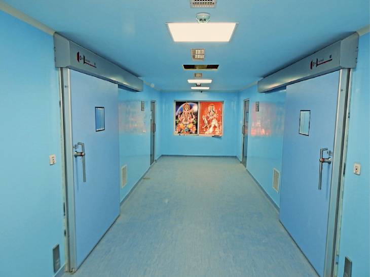 Modular OT complex and post operative ward ready with 3.66 crores ...