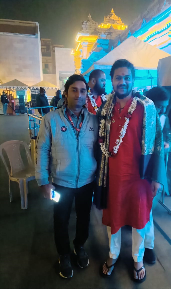 Singer Hansraj Raghuvanshi made an appearance in the court of Baba ...