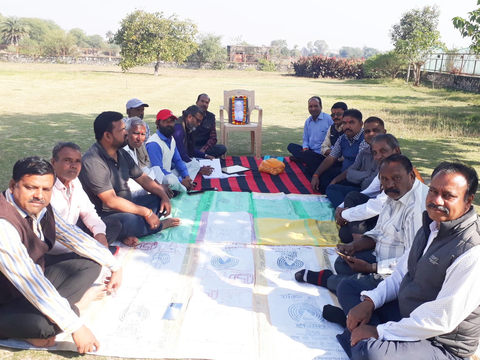 Statue of freedom fighter Verma of Bijolia Kisan Andolan will be ...