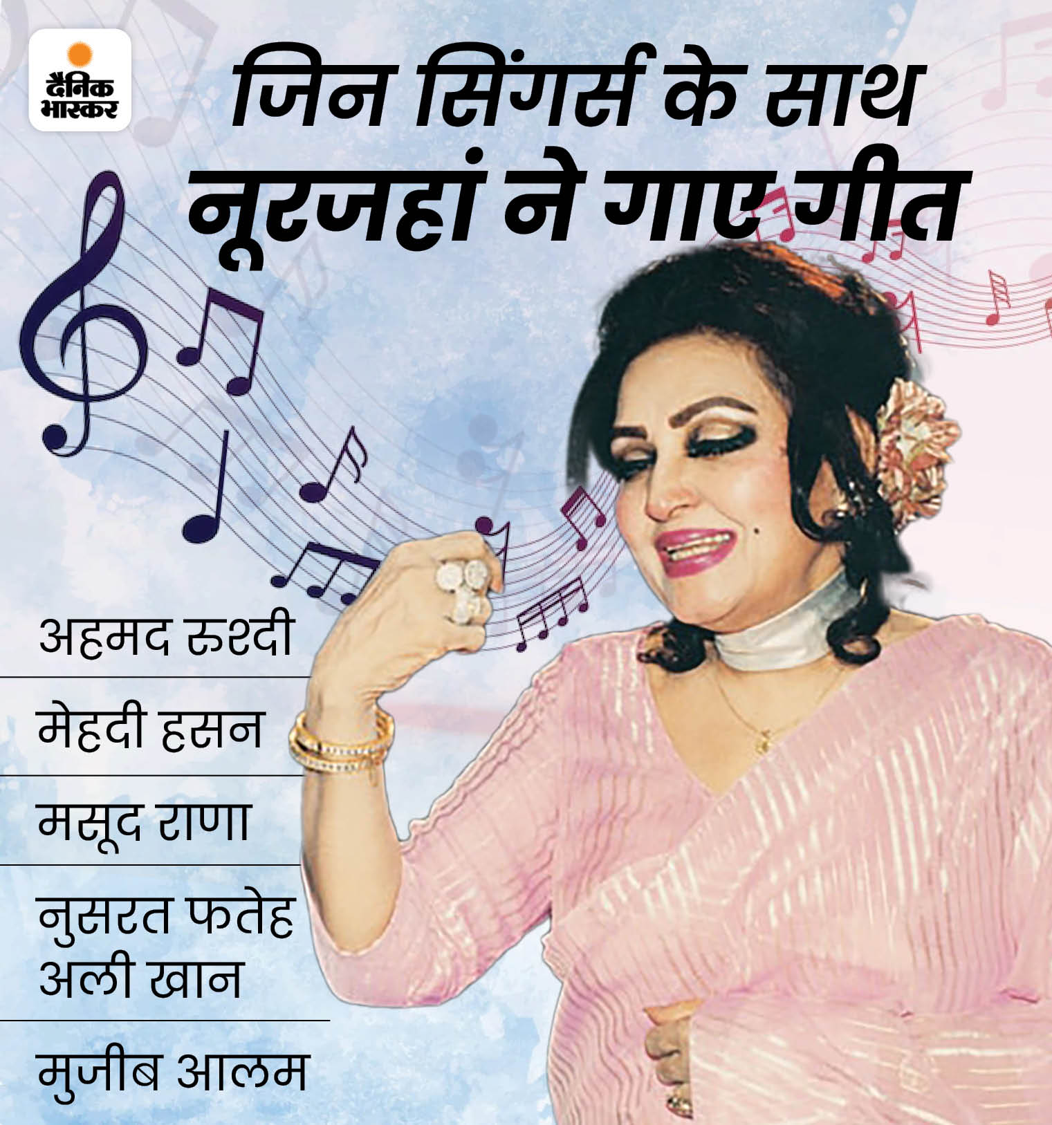 Pakistani Singer Noor Jehan Controversial Love Life | Extra Marital ...