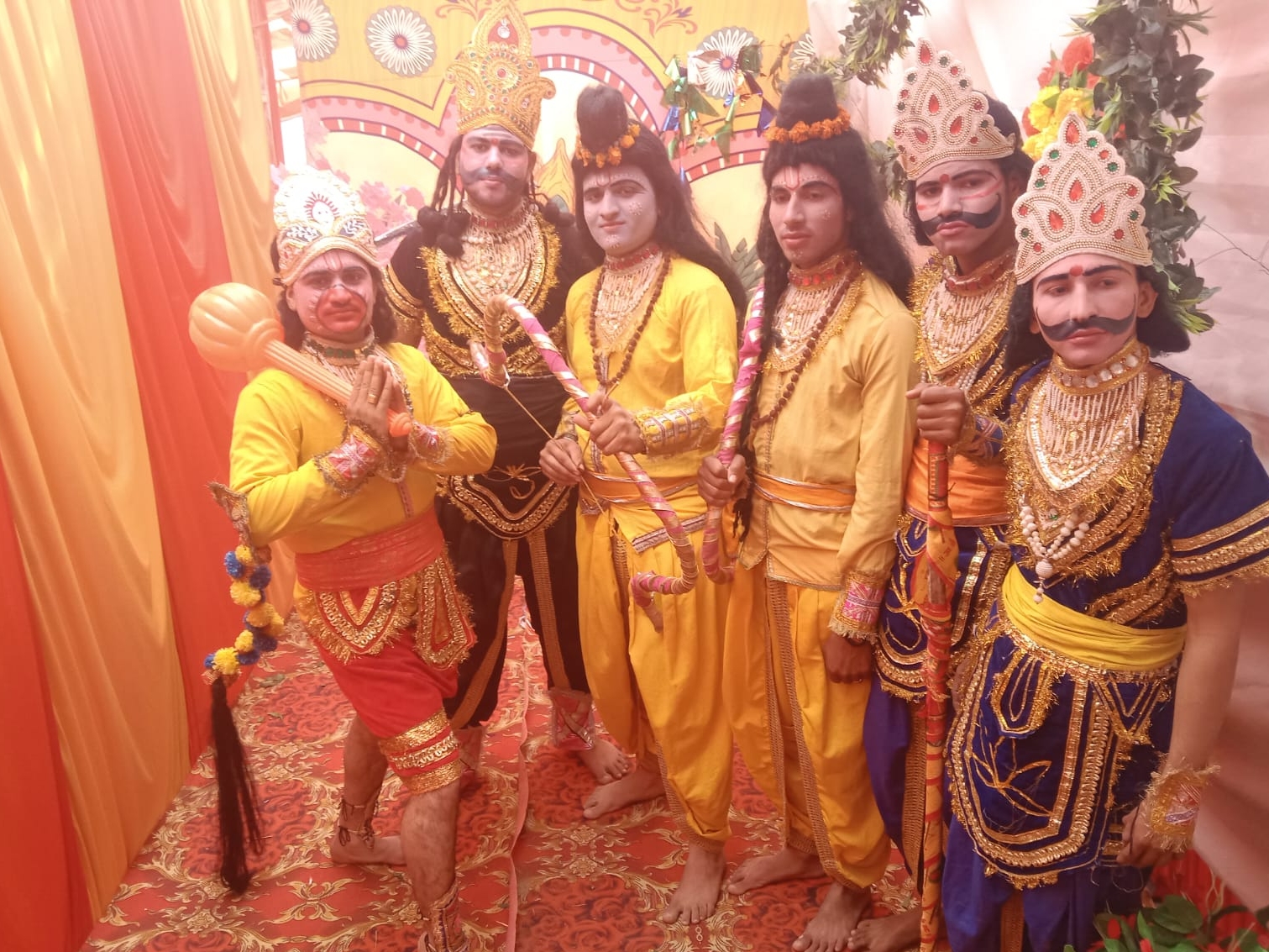 The coronation of Shri Ram was staged, the devotees welcomed by ...