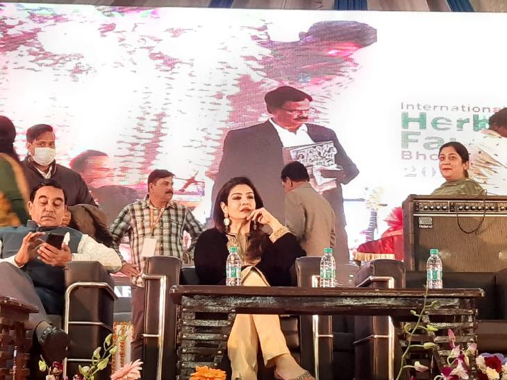 Raveena Tandon Bhopal Visit; International Van Mela 2022 Latest News ...