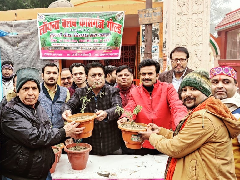 Free saplings distributed to 500 people in Kasganj, appeal to take care ...