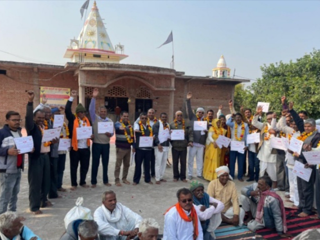 Swearing-in ceremony of newly appointed office bearers of Prajapati ...