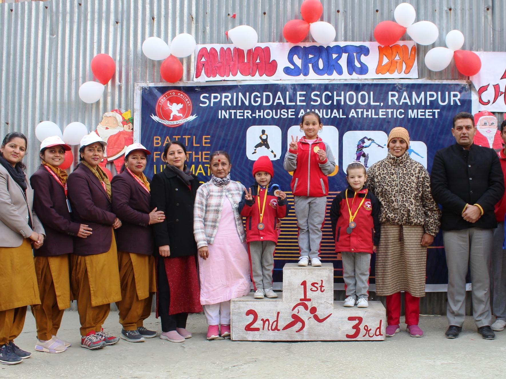Sports competition at Springdale School, Rampur | रामपुर के स्प्रिंगडेल ...