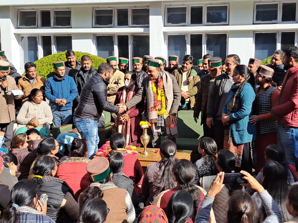 Shimla : Rampur, MLA Nand Lal, Congress | रामपुर पहुंचने पर विधायक नंद ...