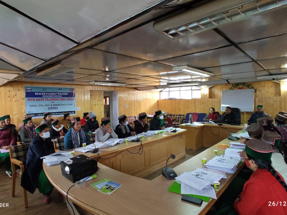 5 days CRP training of ASHA workers in Kinnaur | किन्नौर में आशा ...