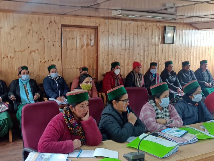 5 days CRP training of ASHA workers in Kinnaur