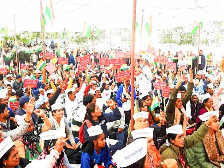 Rajasthan Teachers Transfer Protest; Police Lathi Charge On Victims In ...