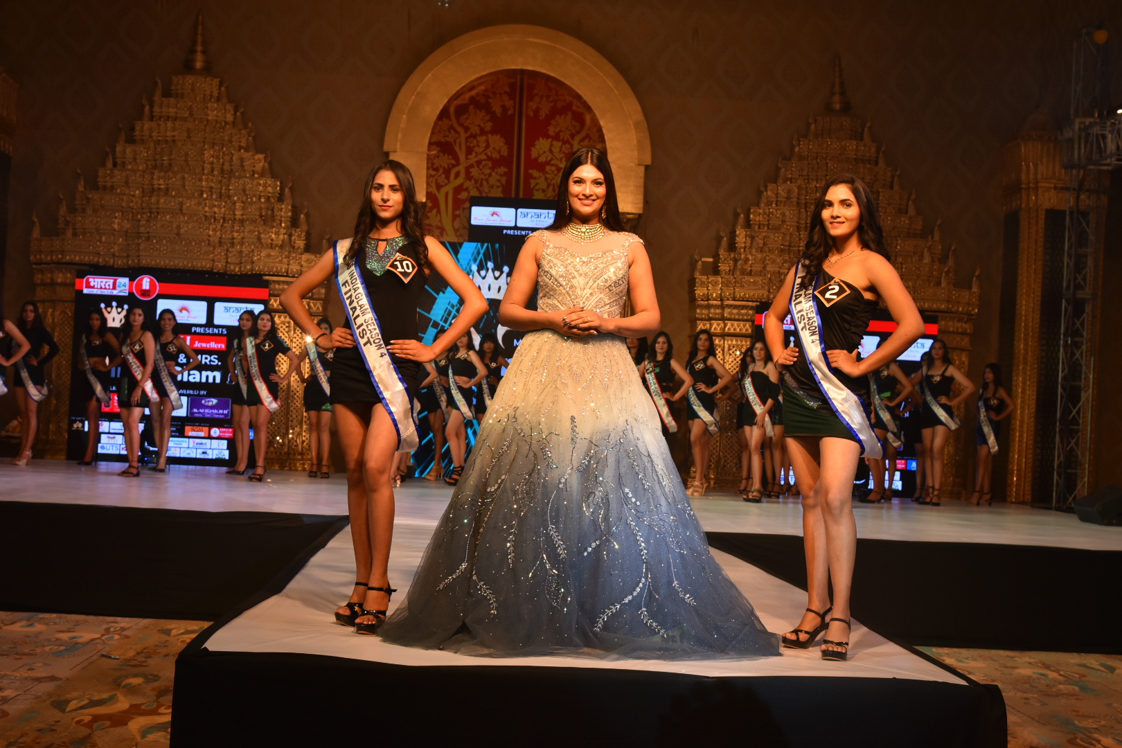 Miss And Mrs India Glam Grand Finale; Neha Shekhawat Won Title In ...