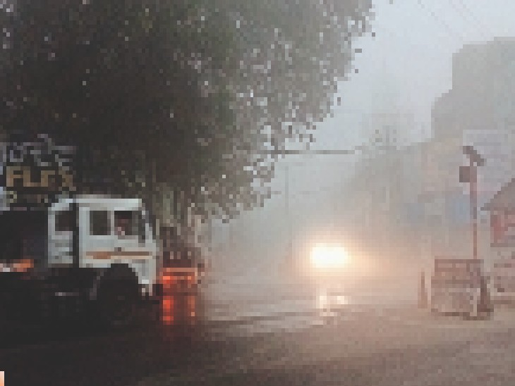 Haze } Visibility less than 20 meters till 8 am | माैसम का मिजाज: धुंध ...