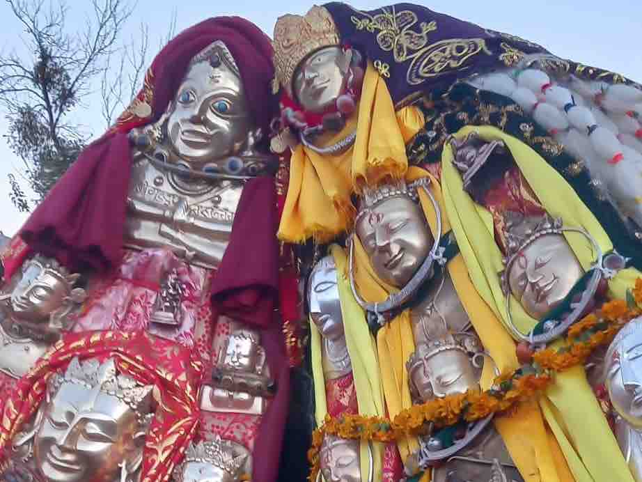 Shimla : Rohru, Dev Milan in Banchooch, Deity Bondra Maharaj, Deity ...