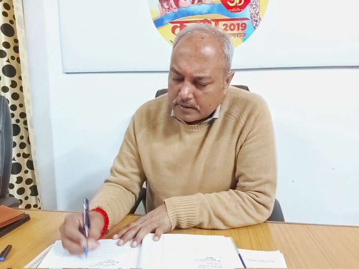 ADG Bhanu Bhaskar took charge: Took the blessings of lying Hanumanji ...