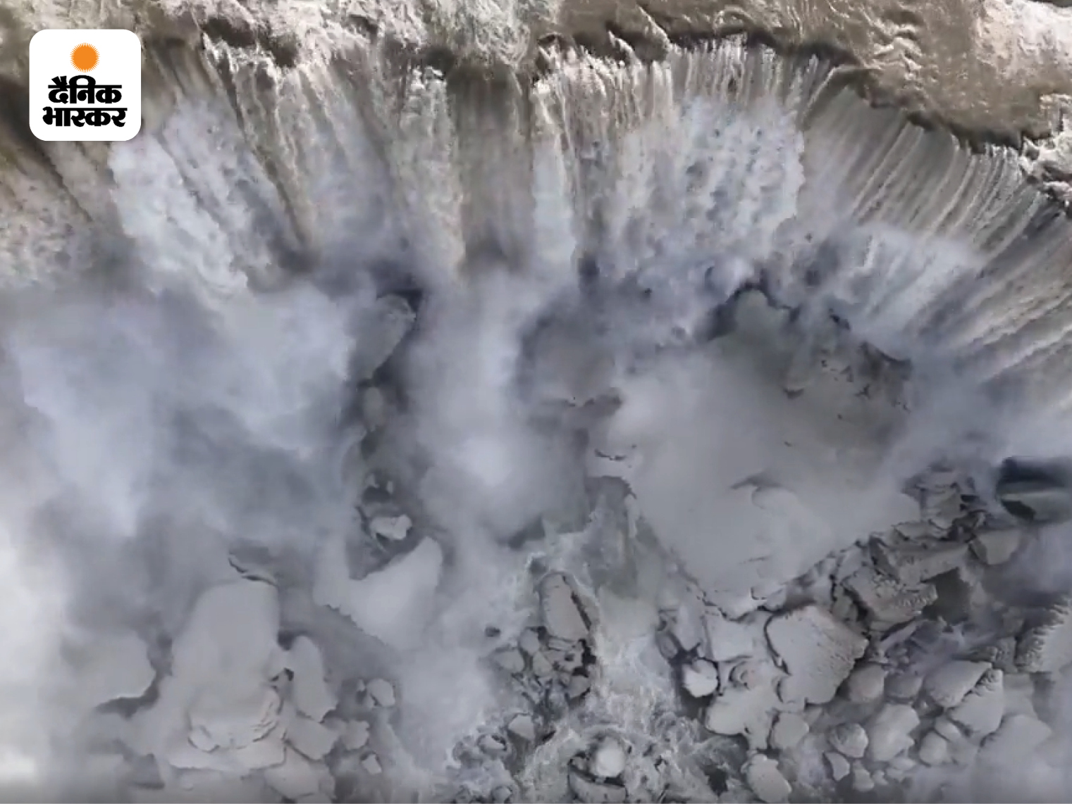 US Bomb Cyclone Video Update; Niagara Falls Frozen | Canada News
