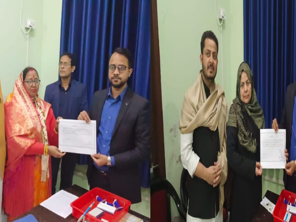 Anita Devi won the post of Mayor and Aisha Shahin won the post of ...