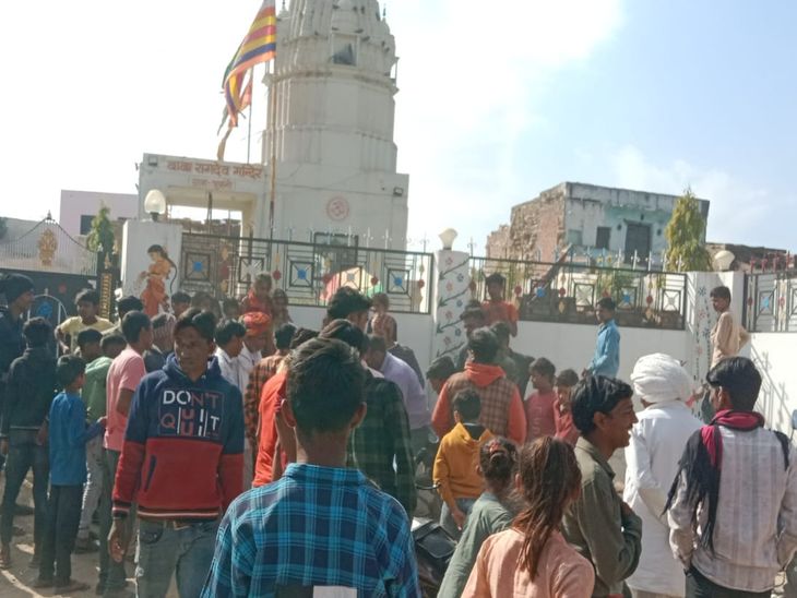 Theft was done in Ramdev temple three days ago, Gegal police engaged in ...