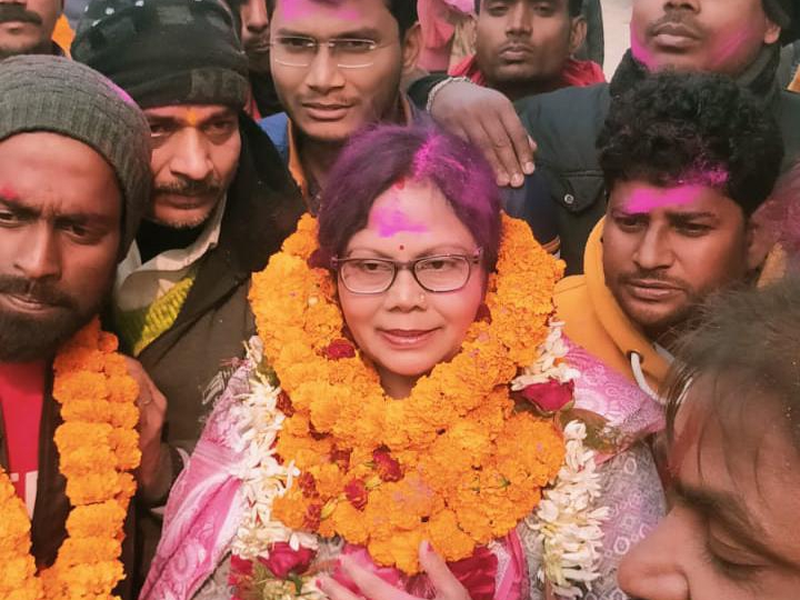 Fighting during the victory procession of Sita Devi, Sita Devi is the ...