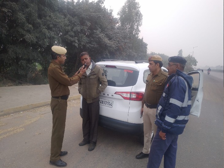 Hisar Hansi Police 45 checkpoints New Year Celebration both places ...
