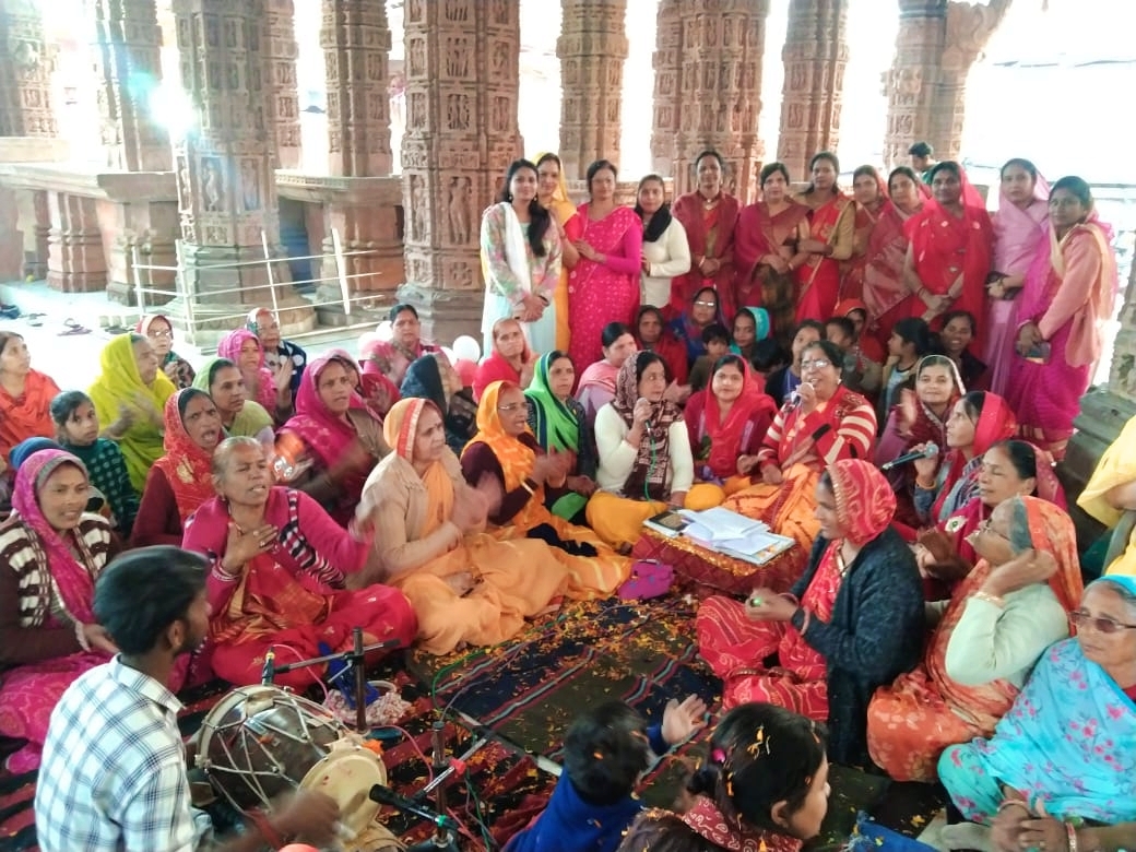 In Jhalrapatan, people celebrated New Year with religious events ...