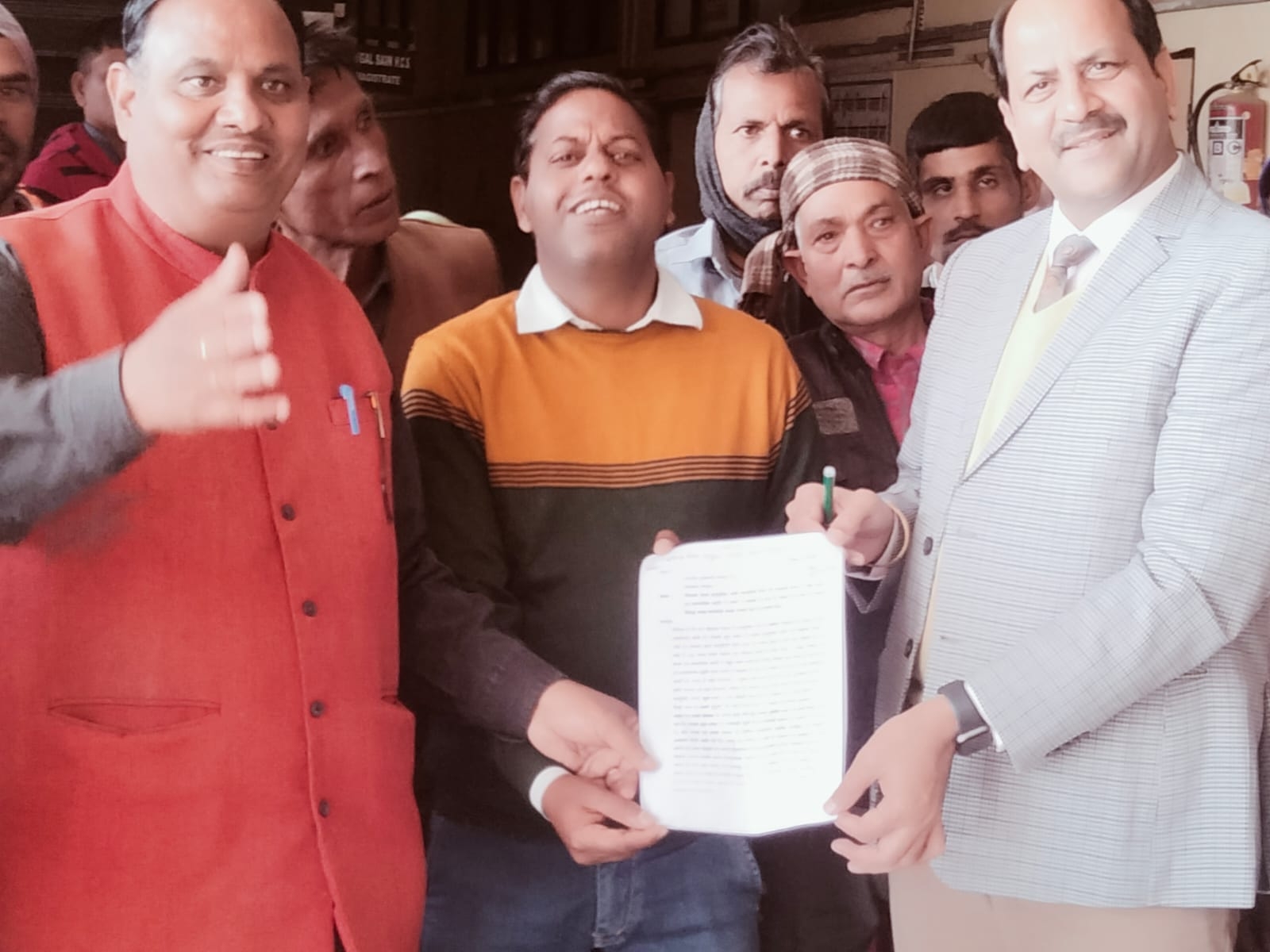 Illegal encroachment on SC community center in Narnaul, memorandum to ...