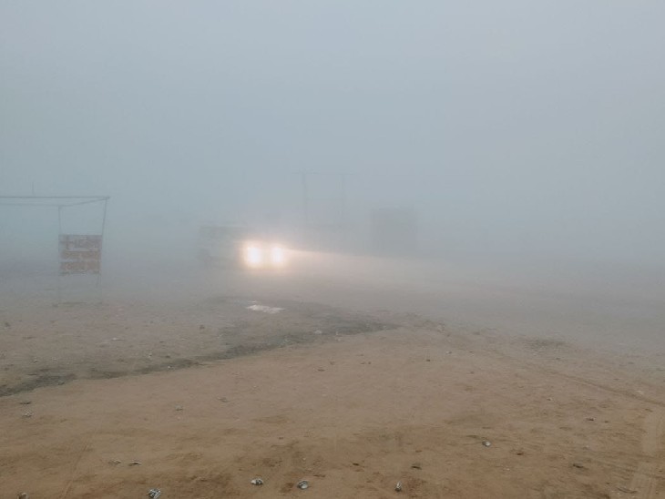 Rajasthan Winter Weather Forecast; Fatehpur Mount Abu Churu Snow Fall ...