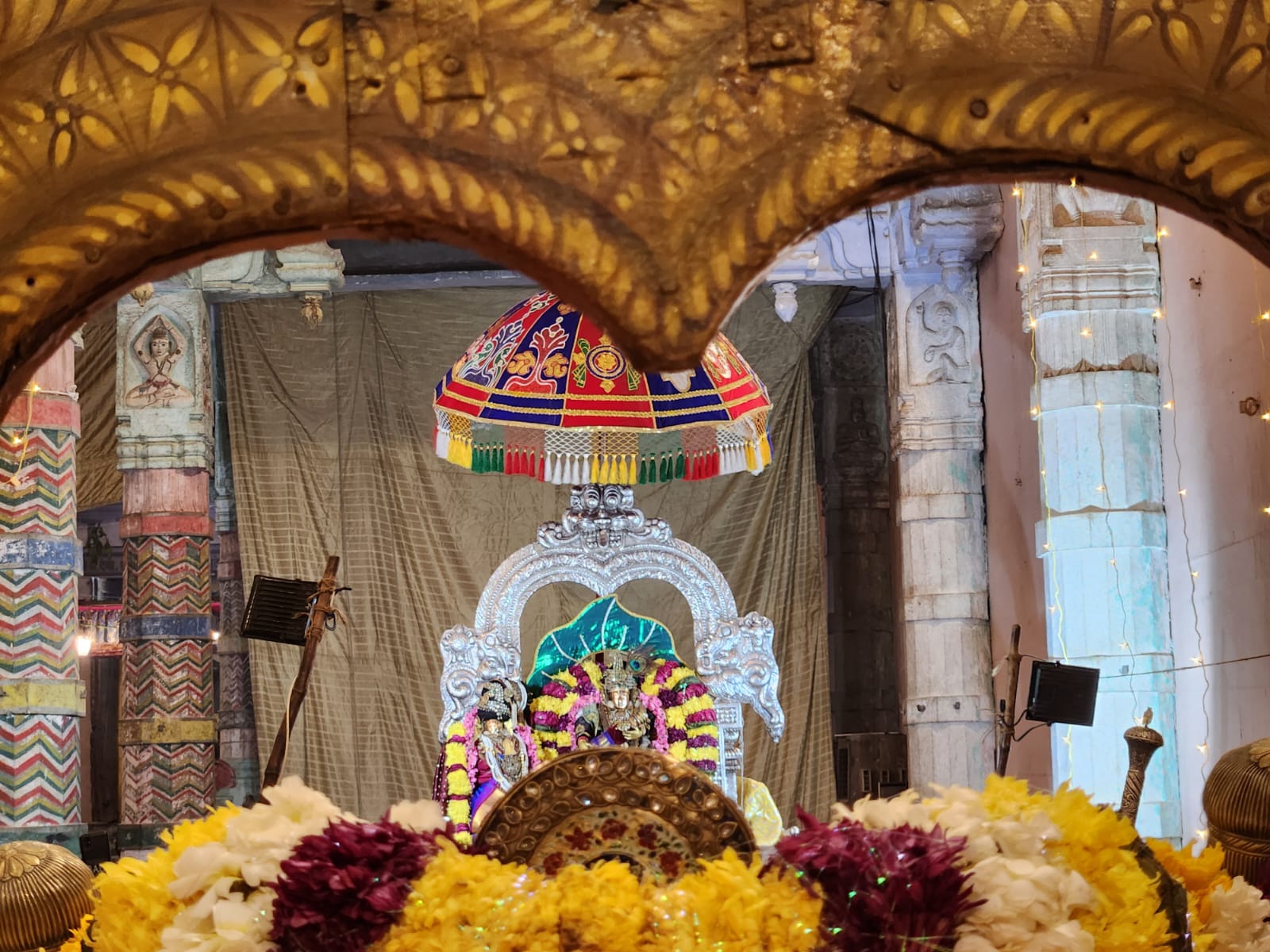 On the second day of the ten-day Vaikuntha festival, the procession of ...