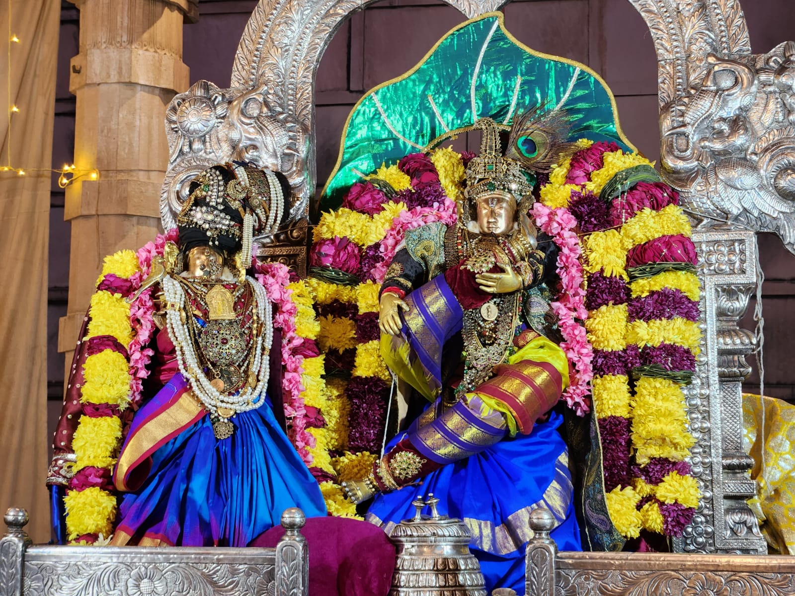 On the second day of the ten-day Vaikuntha festival, the procession of ...