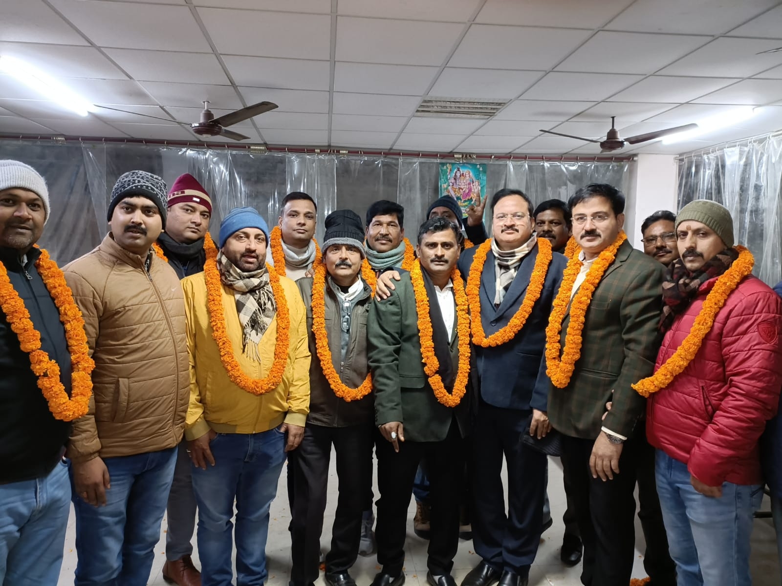 Prabha Shankar Pathak became the President, Manvendra Singh was elected ...