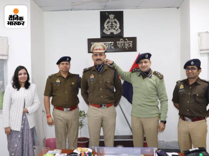 IPS Sagar Jain of the 2019 batch is an IITian; DIG put the badge of ...