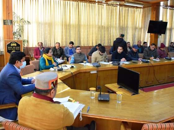 DC Shimla Aditya Negi Meeting Regarding Republic Day 2023 Celebration ...