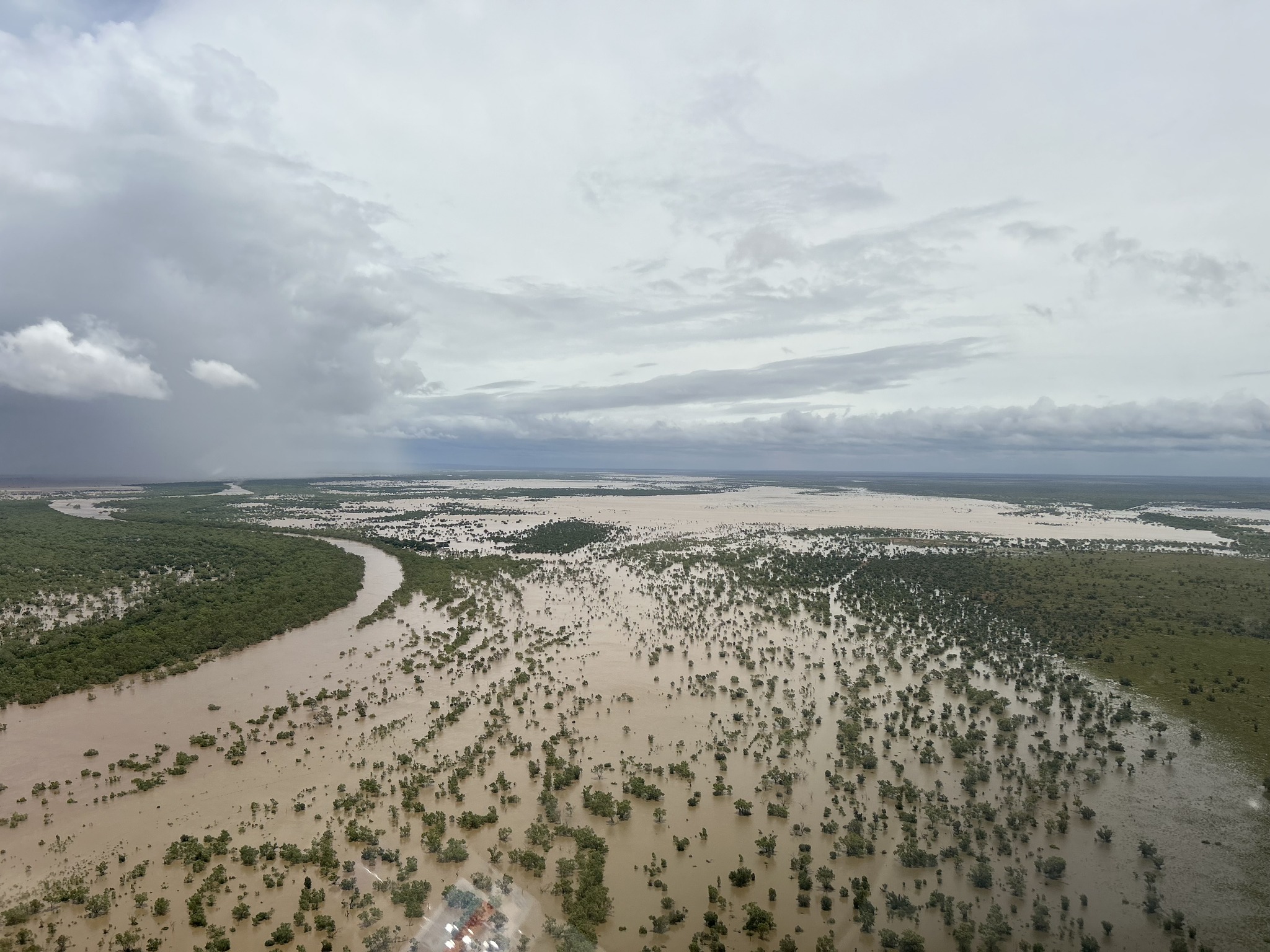 Australia Flood Situation Update; Tropical Cyclone Ellie Impacts On ...
