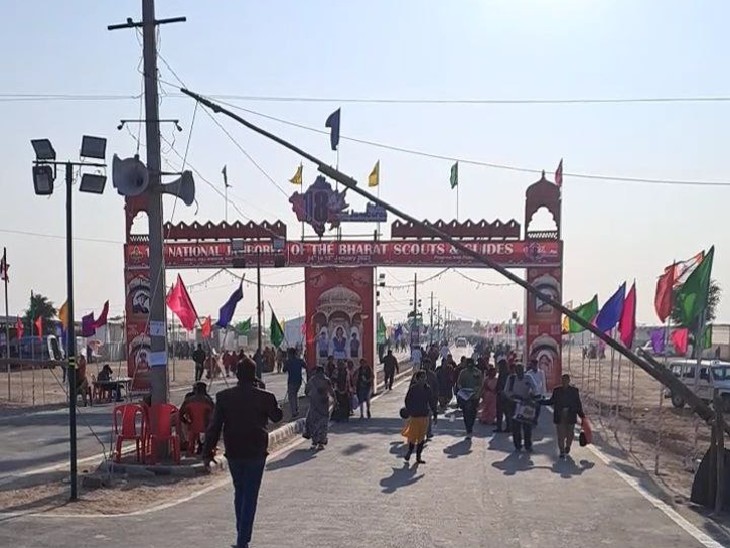 Rajasthan: 5 arrested for roaming at Jamburi site in Pali | जंबूरी में ...