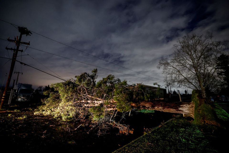 US California Cyclone Warnings Update; Governor Gavin Newsom ...