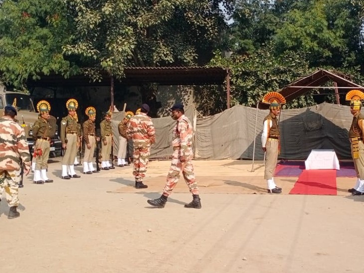 Dead body sent from Alwar to village with military honor | ITBP के जवान ...