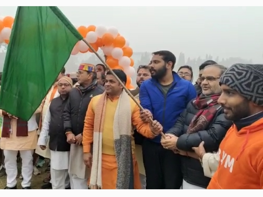 'Young India Run' flagged off, former BJYM president also participated ...
