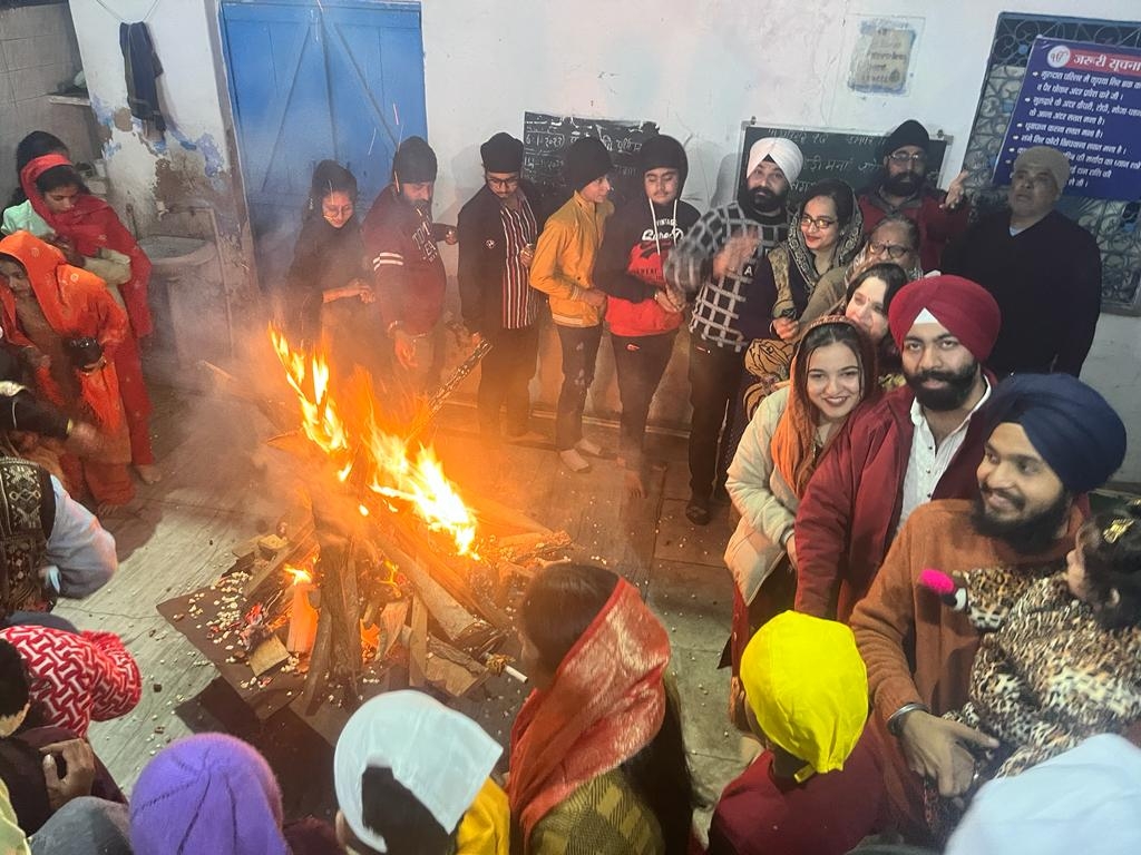 Sikh-Punjabi society celebrated the festival with pomp, popcorn and ...