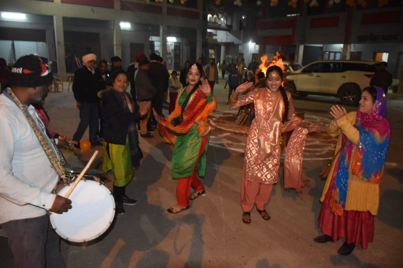 Lohri celebrations spread across the city with Bhangra, Dhol, hit Punjabi songs playing on the ...