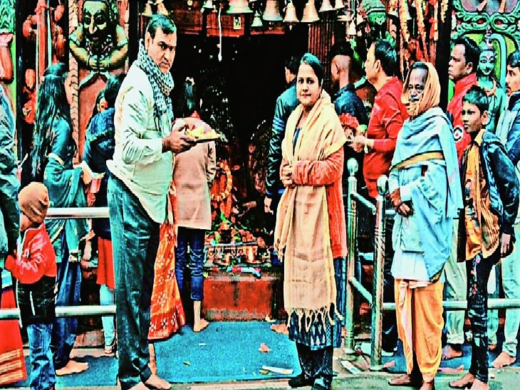 Crowds of devotees thronged temples on the day of Akhan Jatra, new work ...