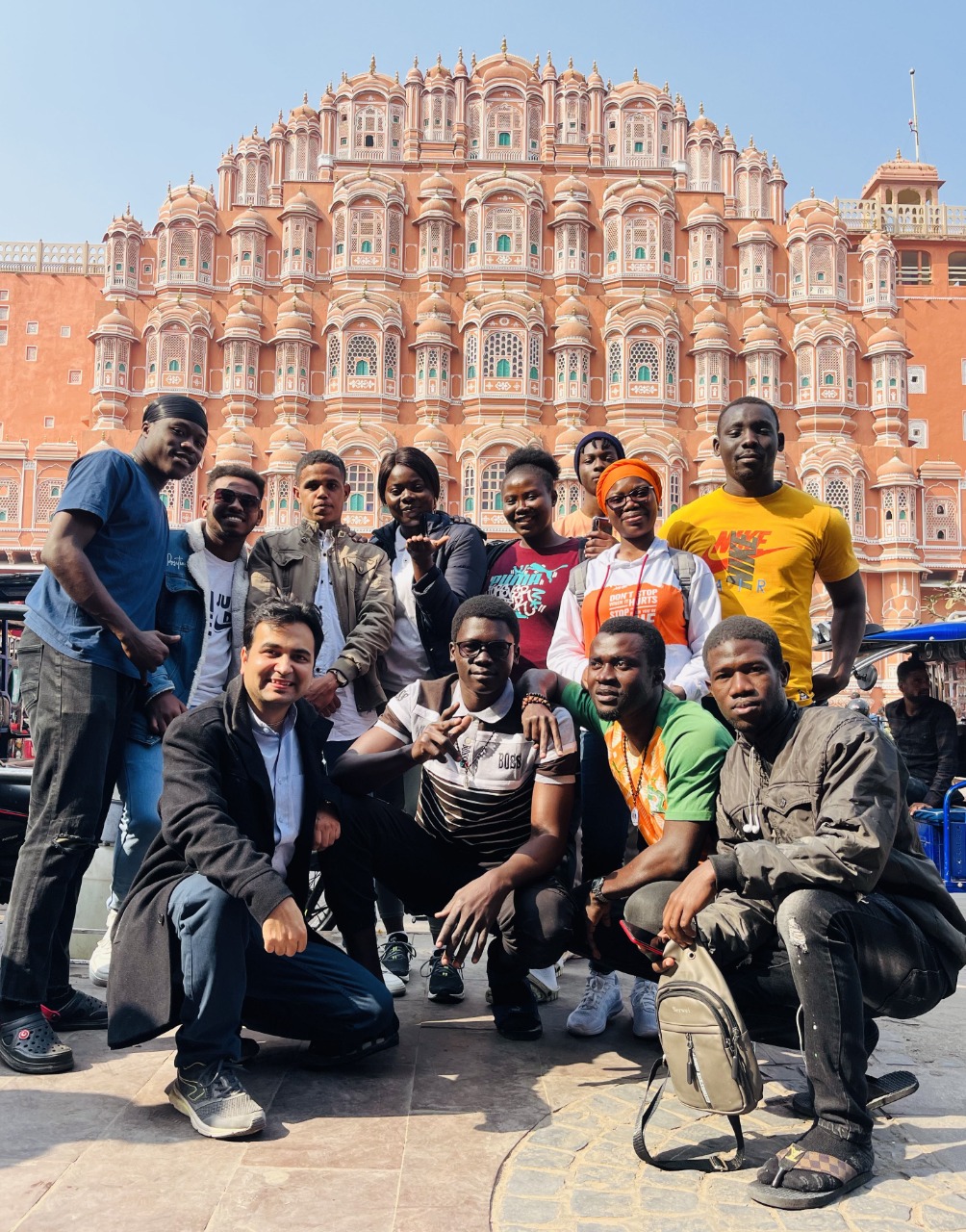 70 students from 10 countries studying in Jaipur, tour started with ...