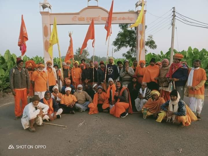 Tapti Parikrama Padyatra left from Multai leaves for Sonewadi, grand ...