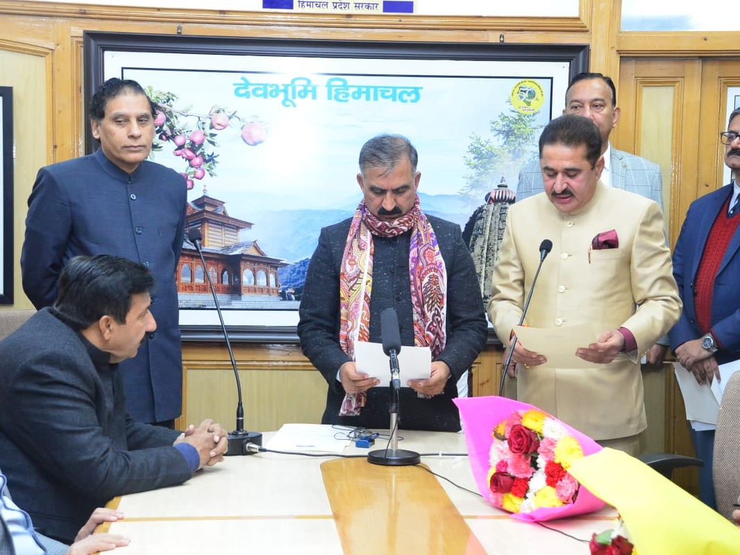 Shimla : Himachal CM Sukhvindar Singh Sukhu, Fixed portfolio of CPS ...