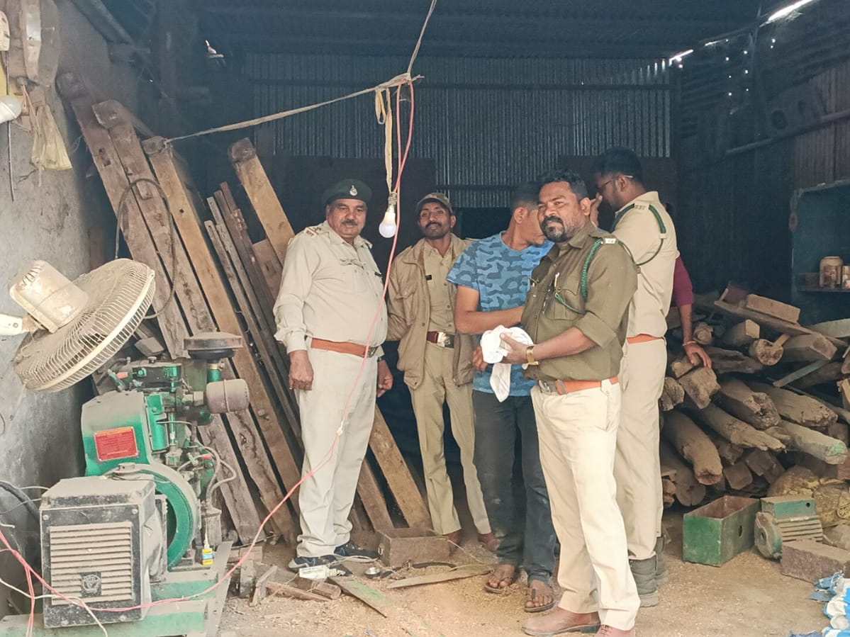 Stirring in Barwani district, 4 teams of Sendhwa Forest Department ...