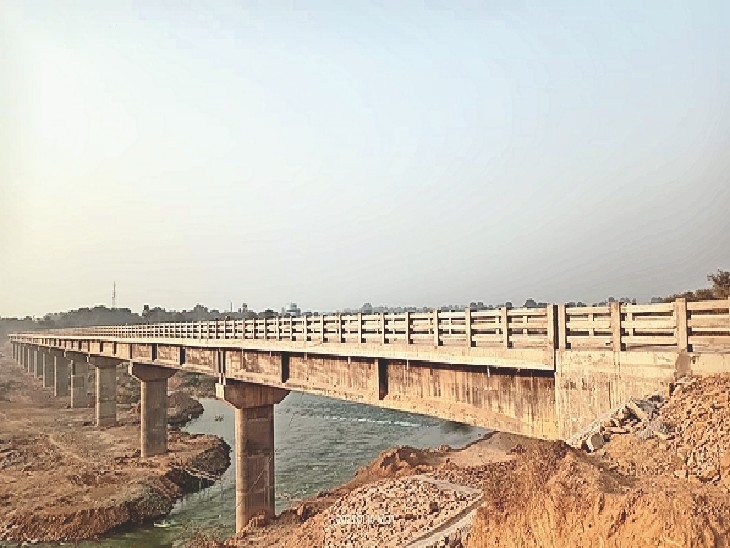 Dhamkan bridge ready on Asan river, now water will be filled in barrage ...