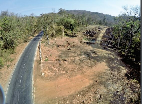 Work of 2.5 km sixlane tunnel in Keshkal Ghat from March, the mountain ...