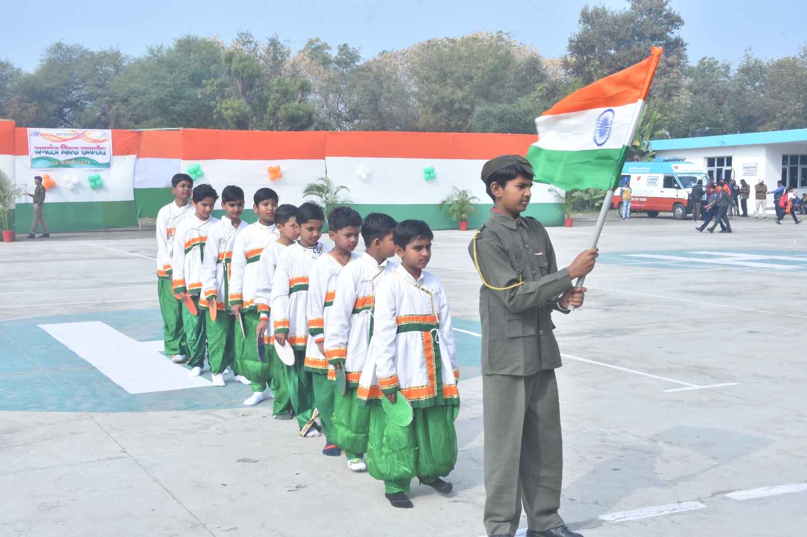 Republic Day was celebrated with great pomp in Anta area, General ...