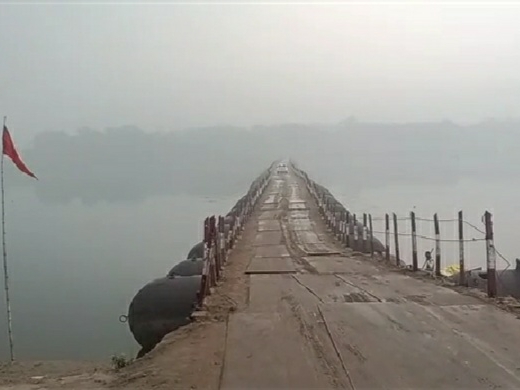 Pipa bridge on Ganga Ghat commissioned; Business will also get a boost ...