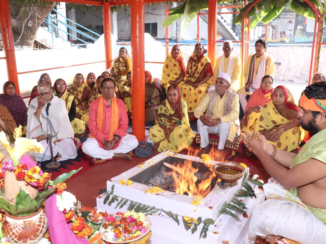 Purnahuti will happen on 3rd February. South Indian Acharyas are ...