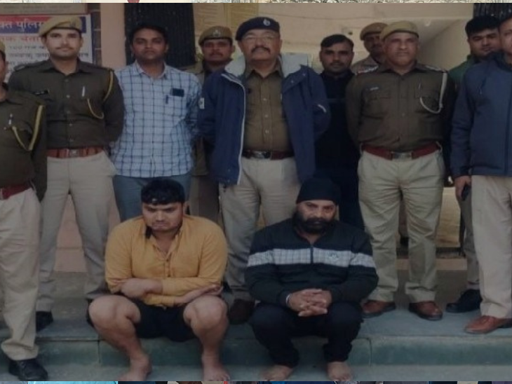 Mantown police seized dumper parts and chassis from the accused | चोरी ...