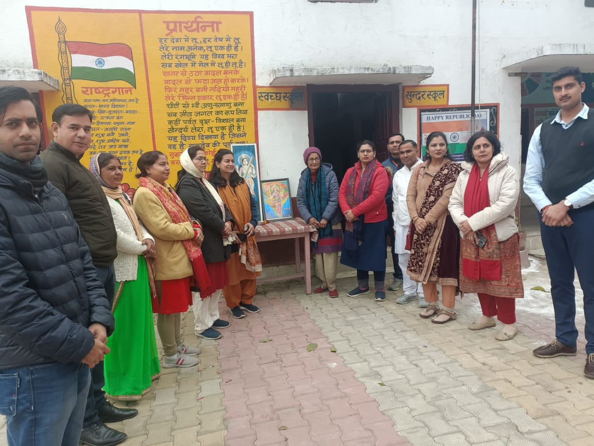 Painting contest organized by Namaste Dwar of Meerut | प्राथमिक ...